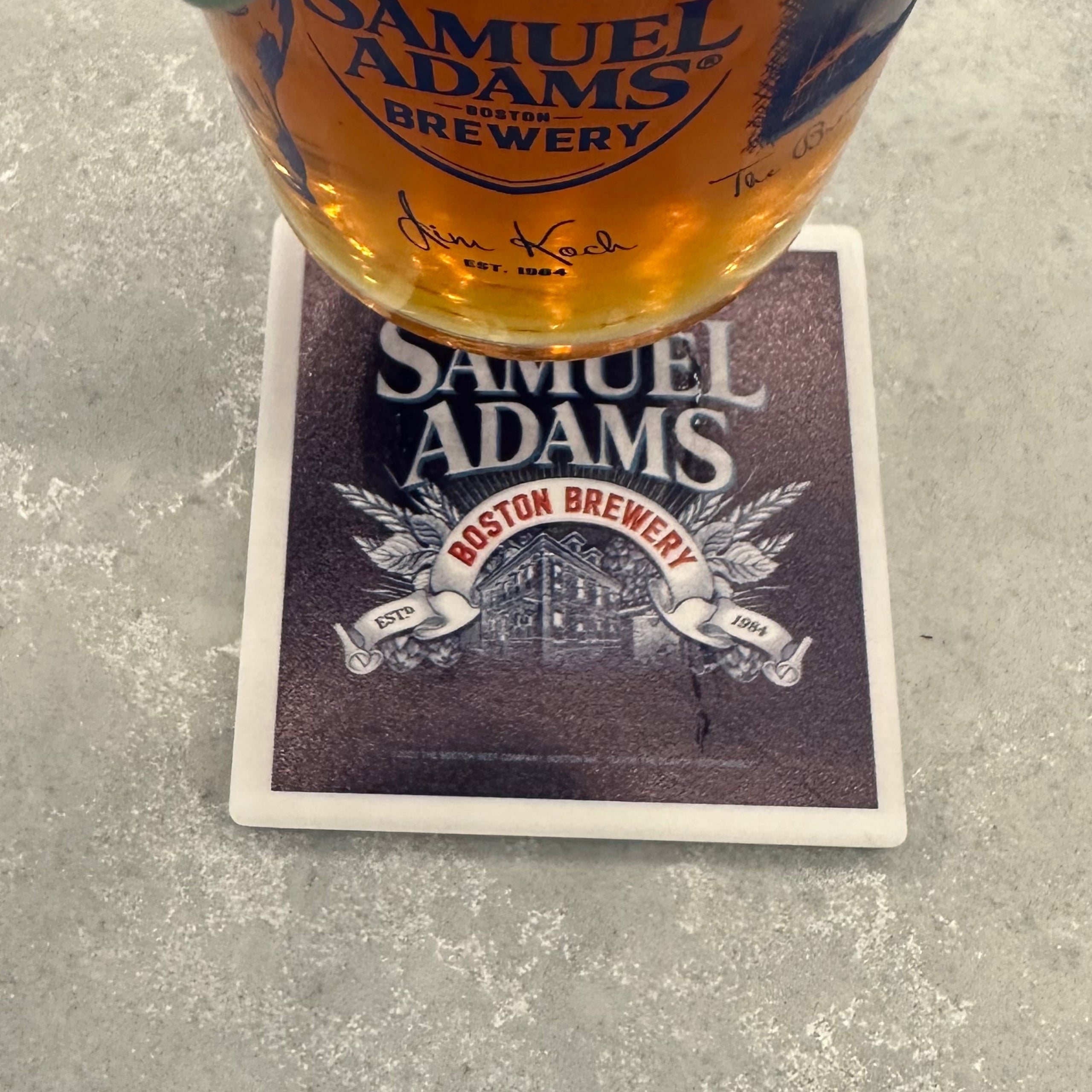 Brewery Mural Coaster | Samuel Adams