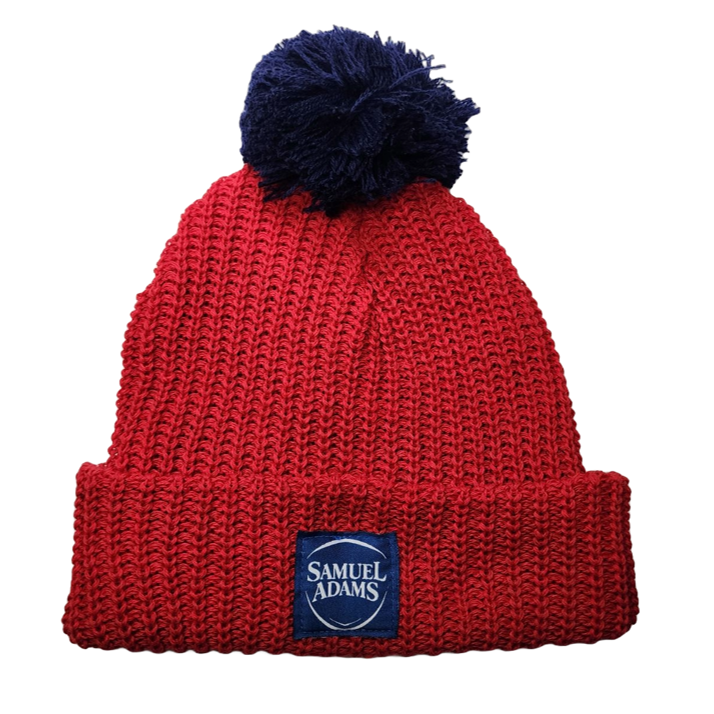 Cherry Pom Beanie | Samuel Adams