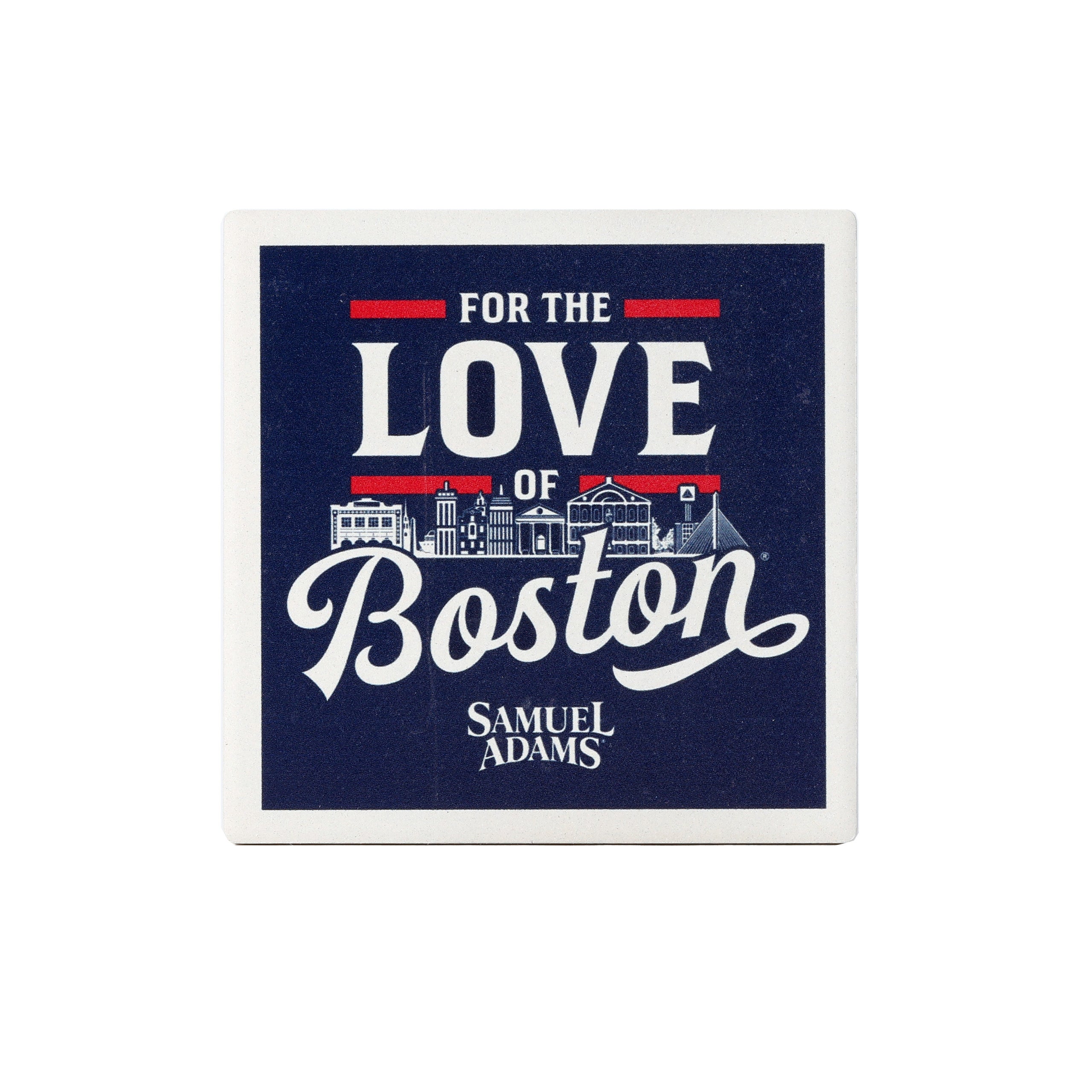 Love of Boston Ceramic Coaster | Samuel Adams