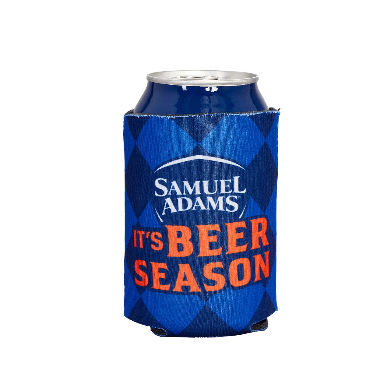 Navy Diamond Octoberfest Can Cooler | Samuel Adams