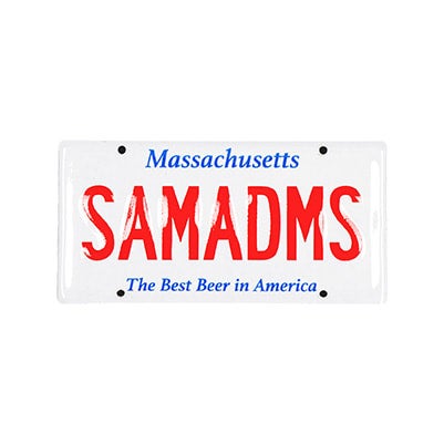 SAMADMS License Plate Tacker | Samuel Adams