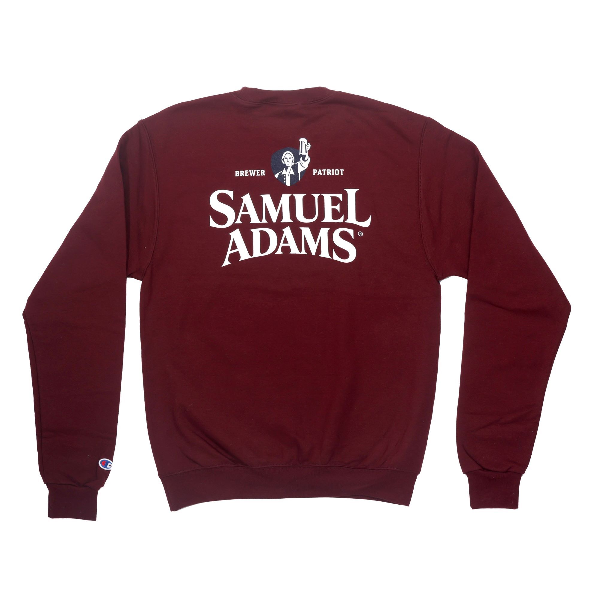 Maroon CHAMPION Sam the Man Crew | Samuel Adams